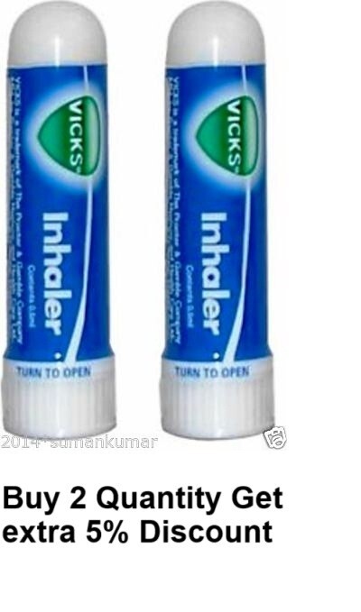 Vicks Inhaler For Blocked Nose Relief Big W Vick's Sinus Inhaler