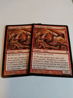 1X Bonesplitter Sliver MTG Magic TIME SPIRAL 149/301 | eBay