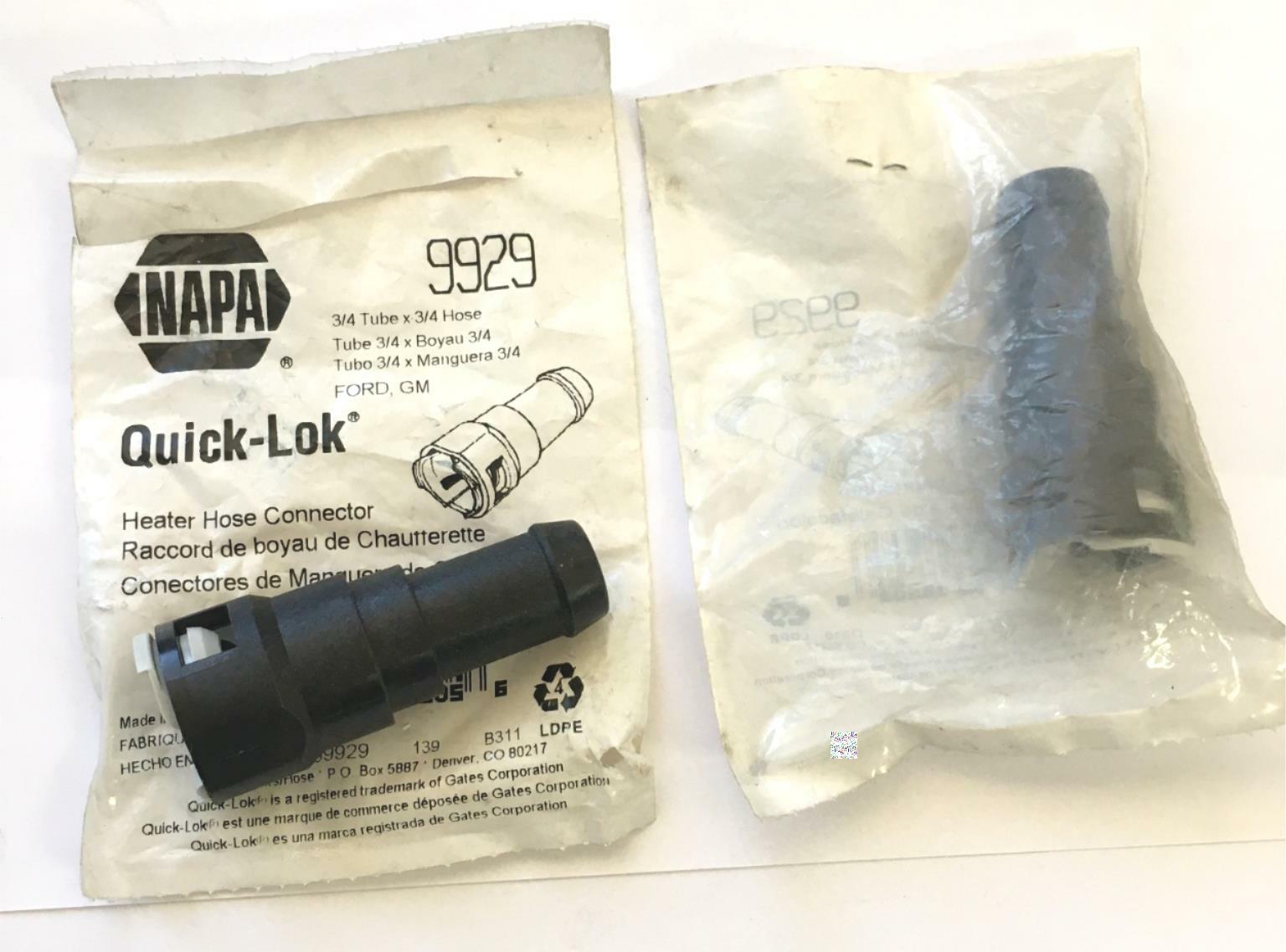 Napa Heater Hose Connector NBH 9929 ( Lot of 2) NOS | eBay
