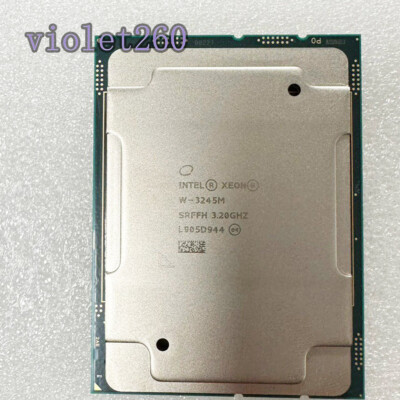Intel Xeon W-3245m QS LGA-3647 CPU processor 3.2GHz 16-Cores for Mac ...