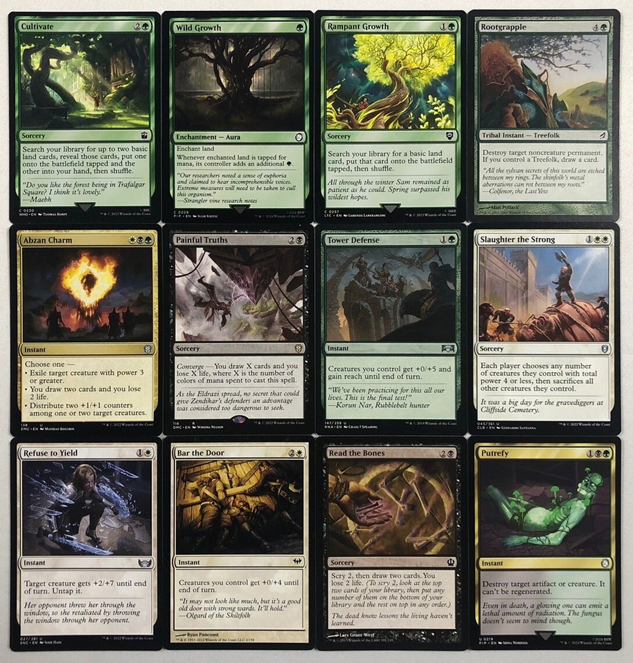 EDH Treefolk Deck - Commander MTG Magic the Gathering | eBay