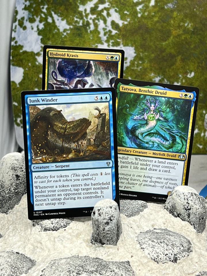 "Koma, Cosmos Serpent" Blue Green Stompy Deck - Custom Commander Deck ...