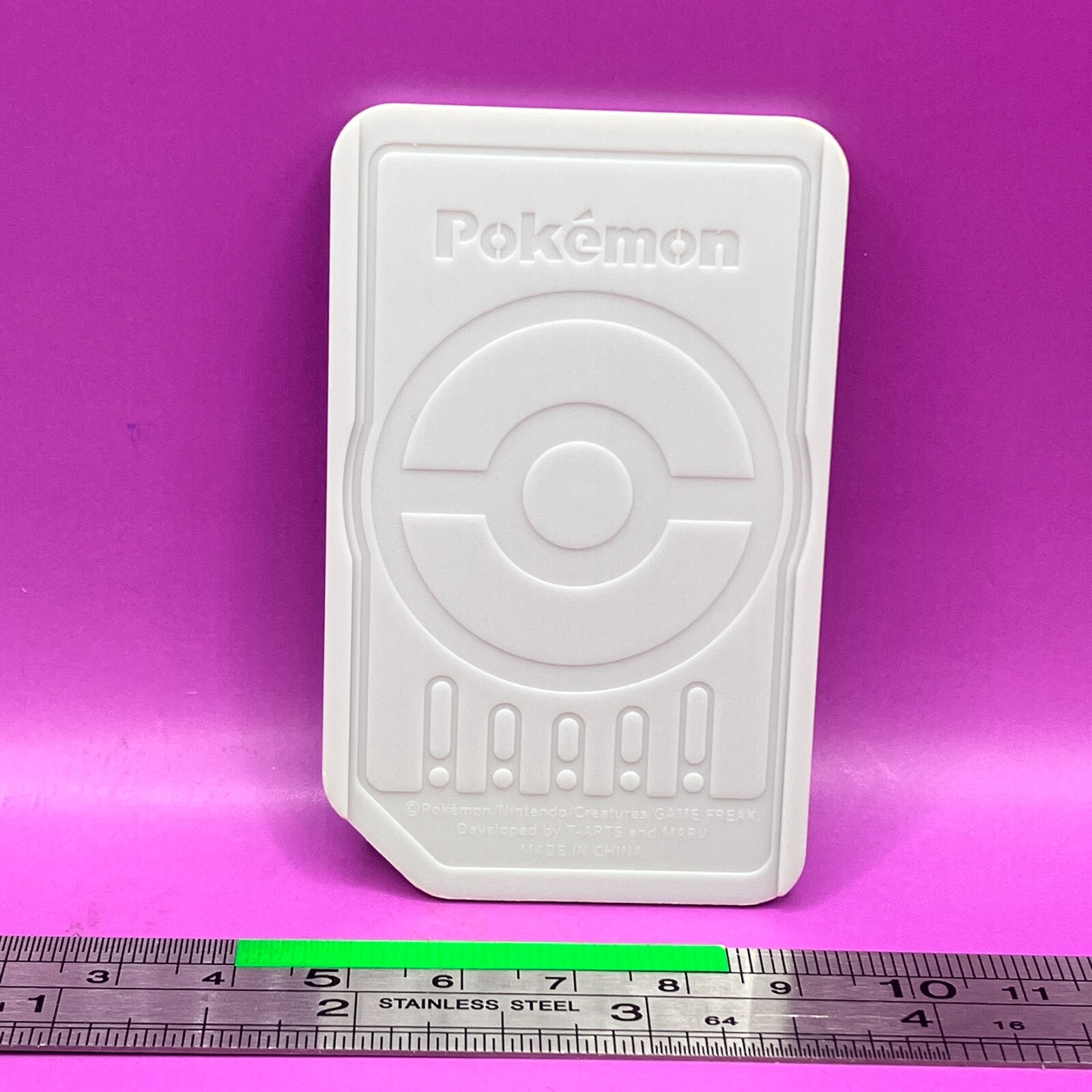 Zapdos Pokemon Ga-Ole Plastic Card Arcade Token Tag Japanese #648 | eBay
