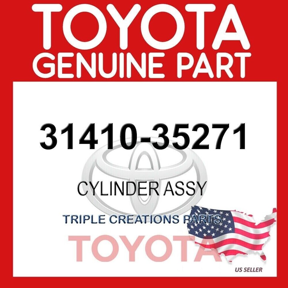 31410-35271 GENUINE OEM TOYOTA CYLINDER ASSY, CLUTCH MASTER 3141035271 ...