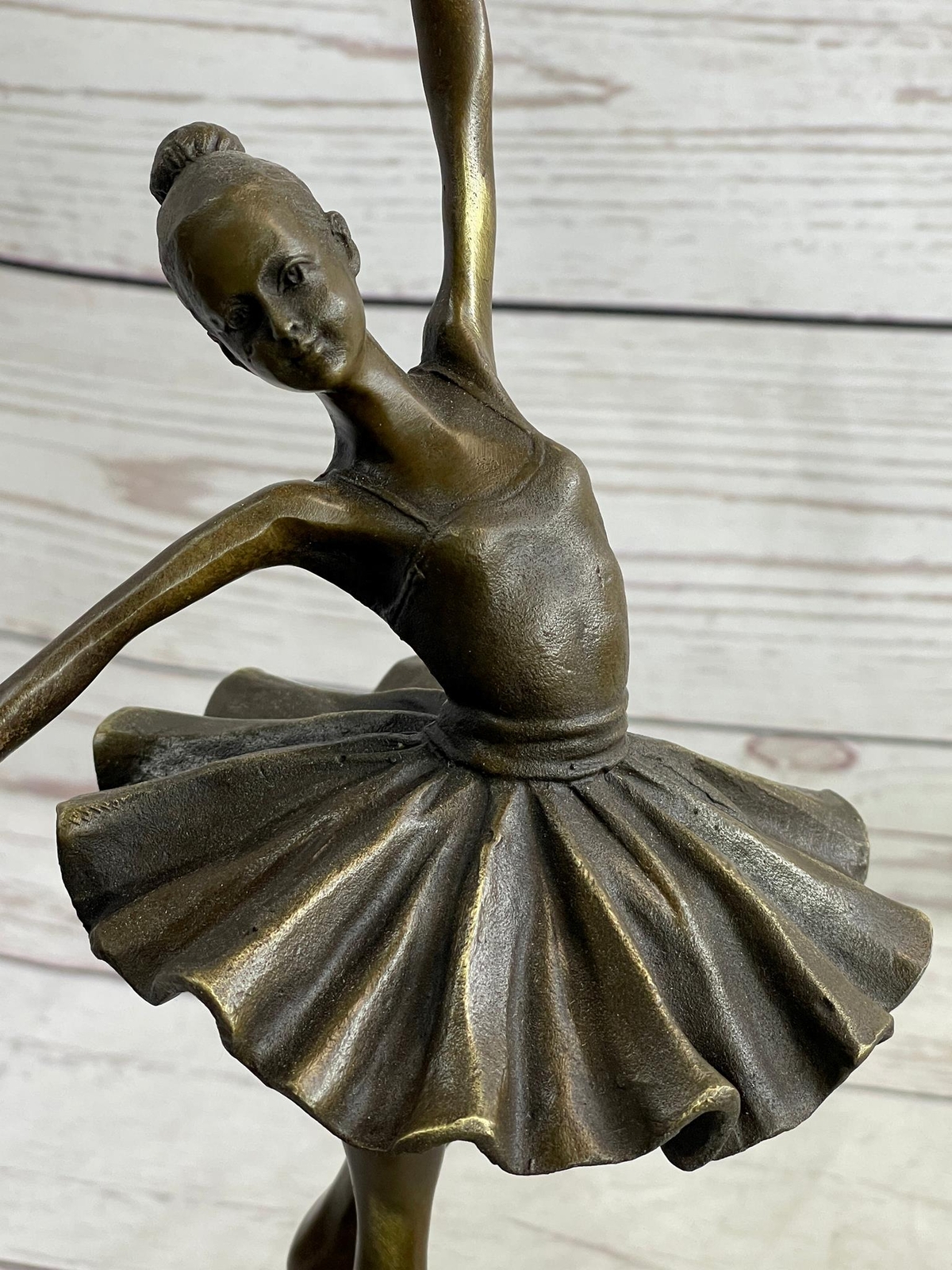 Signed Original Milo Prima Ballerina Graceful Ballet Dancer Bronze ...
