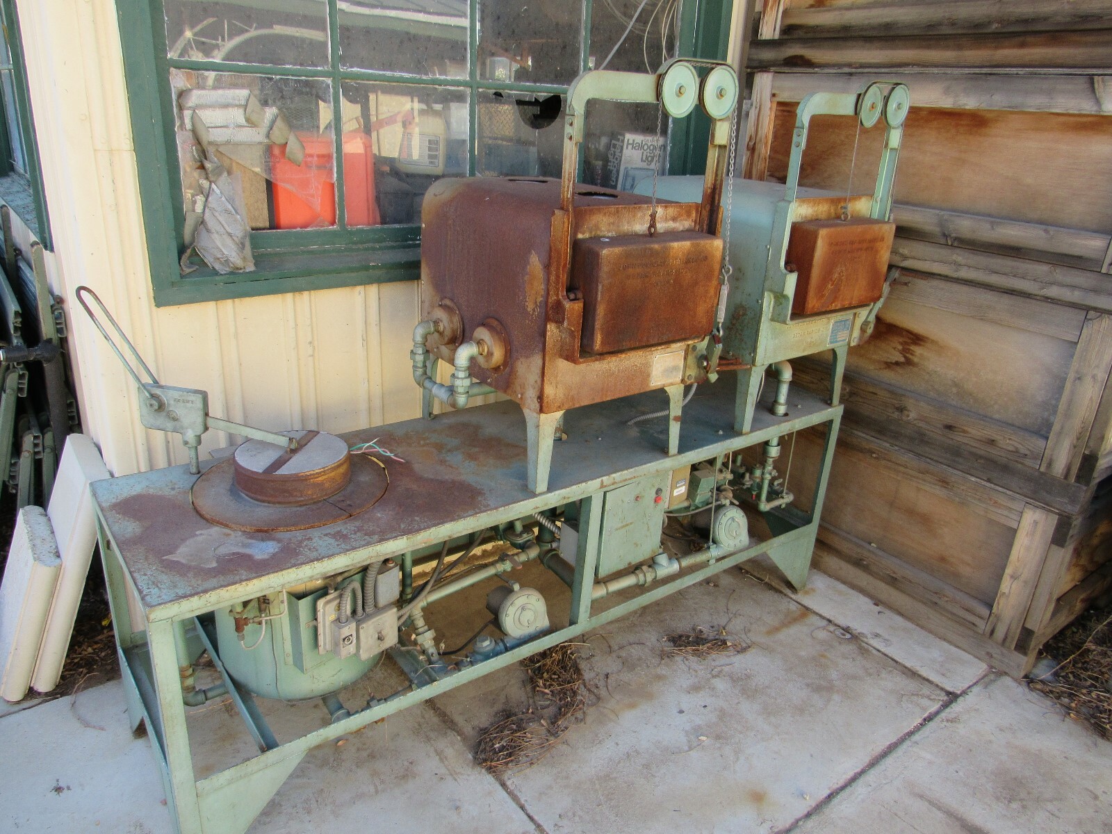 Johnson Furnace Model 252 "Triple Treat Furnace" Heat treat furnace set ...