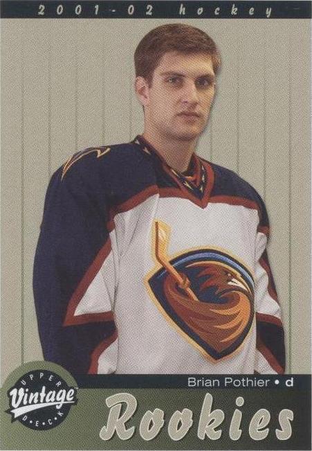 2001-02 Upper Deck Vintage - Brian Pothier #276 (RC) for sale online | eBay