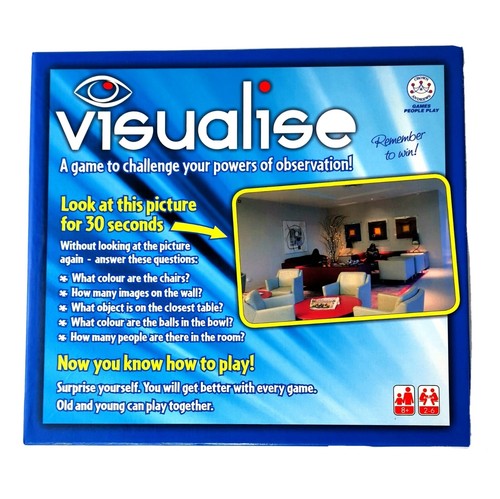 VISUALISE A Game To Challenge Your Powers Of Observation & Memory Skill ...