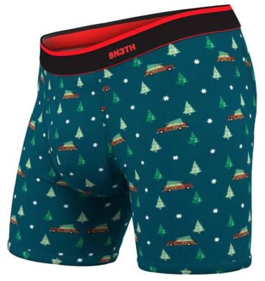 BN3TH Mens Home For The Holidays Cascade Classic Boxer Brief - Green ...