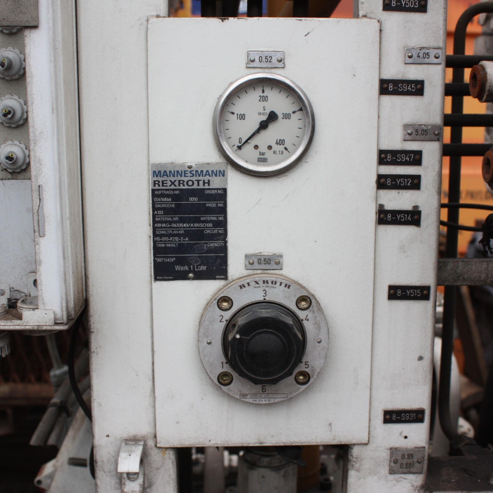 Rexroth Hydraulic power pack Variable Displacement Pump ABHAG-0630S40 ...