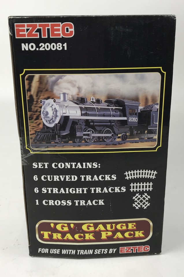Eztec G Gauge Track Pack 13 pc(6 curves 6 straight 1 cross)Scientific ...