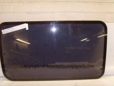 Mitsubishi Delica L300 2.5 4D56 86-94 RH OSR 3rd row rear glass window ...
