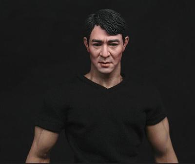 Custom 1/6 Scale Jet li The Expendables Yin Yang head sculpt Asia Kung ...