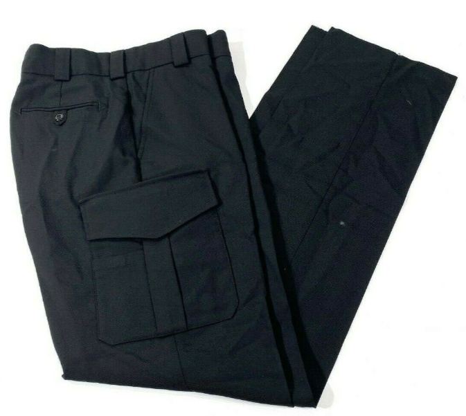 NEW 54x36 MENS BLAUER 8565 CARGO POCKET WOOL BLEND PANTS BLACK 54x36 ...
