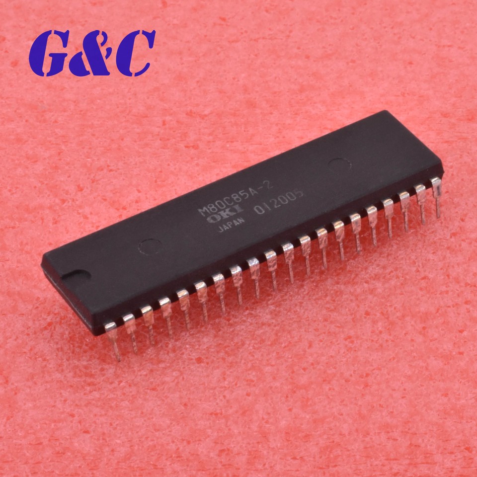 1PCS M80C85A-2 M80C85A M80C85 DIP-40 8-Bit CMOS MICROPROCESSOR OKI | eBay