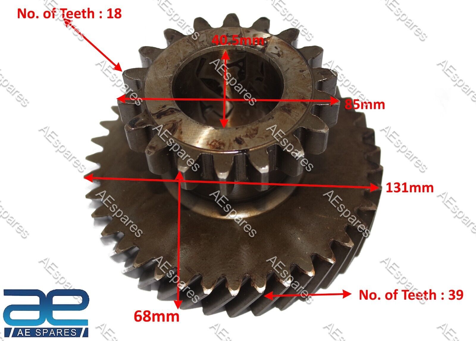 Intermediate Shaft Gear Fits 53-71 Jeeps & Willys With Dana 18 Transfer ...