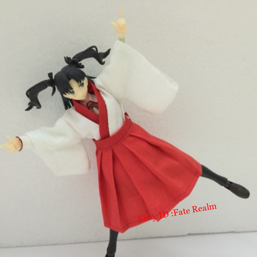 1/12 Custom Kimono Set For 6'' Figma Fate/stay night Tohsaka Rin（No ...