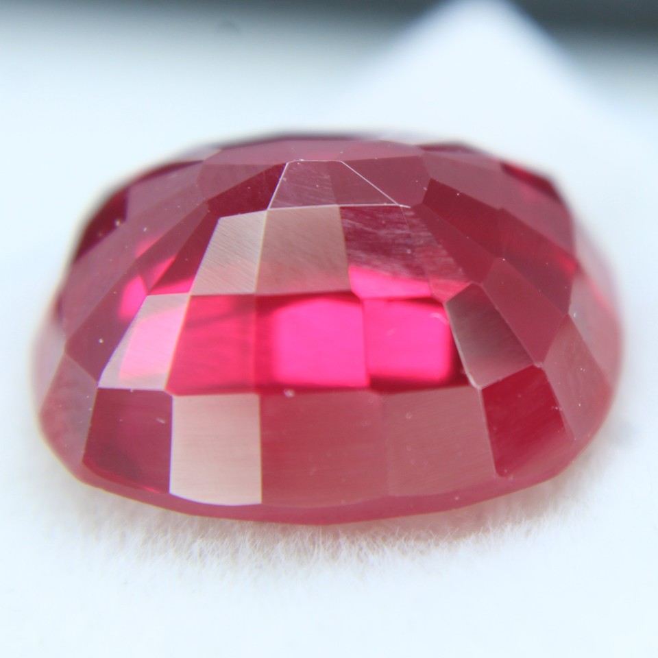 15.80 Ct Certified Natural Ruby Red Eye Clean Cushion Shape Loose ...