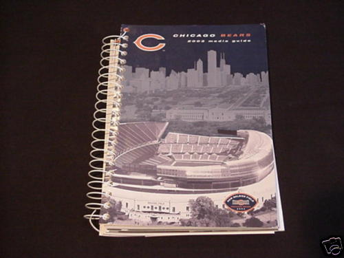 2003 Chicago Bears Football Media Guide | eBay