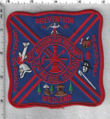 Fort Wainright Fire Department (Alaska) Shoulder Patch | eBay