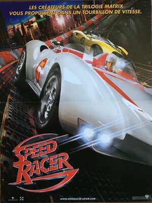 Affiche Cinéma SPEED RACER 40x60cm Poster / Wachowski / Emile Hirsch | eBay