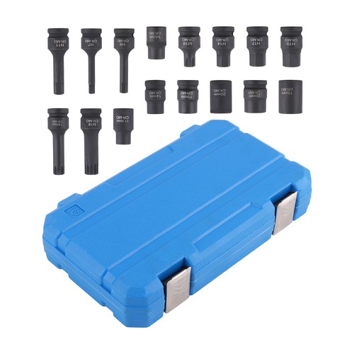 16pcs Impact Brake Caliper Special Socket Set For Ford Volkswagen ...