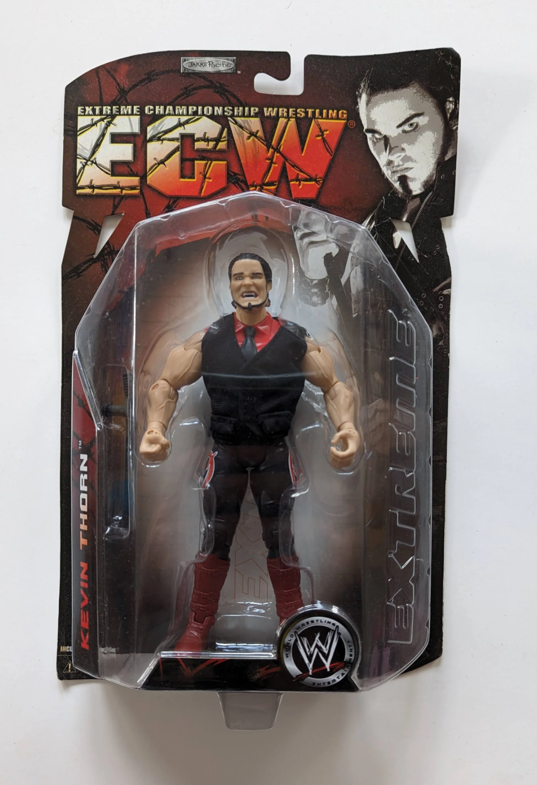 Kevin Thorn - WWE ECW Jakks Pacific Series 1 | eBay