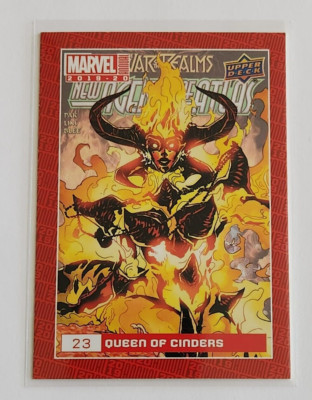 2020 MARVEL QUEEN OF CINDERS TRADING CARD #23 UPPER DECK | eBay