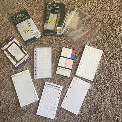 Large Lot of Day Planner Refills New/Unused Mead Cambridge Day Runner ...