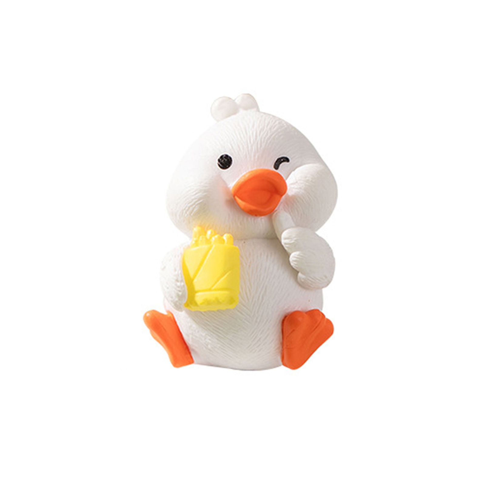 Mini Duck Figurine Miniature Landscape Decoration Cute Cartoon ...