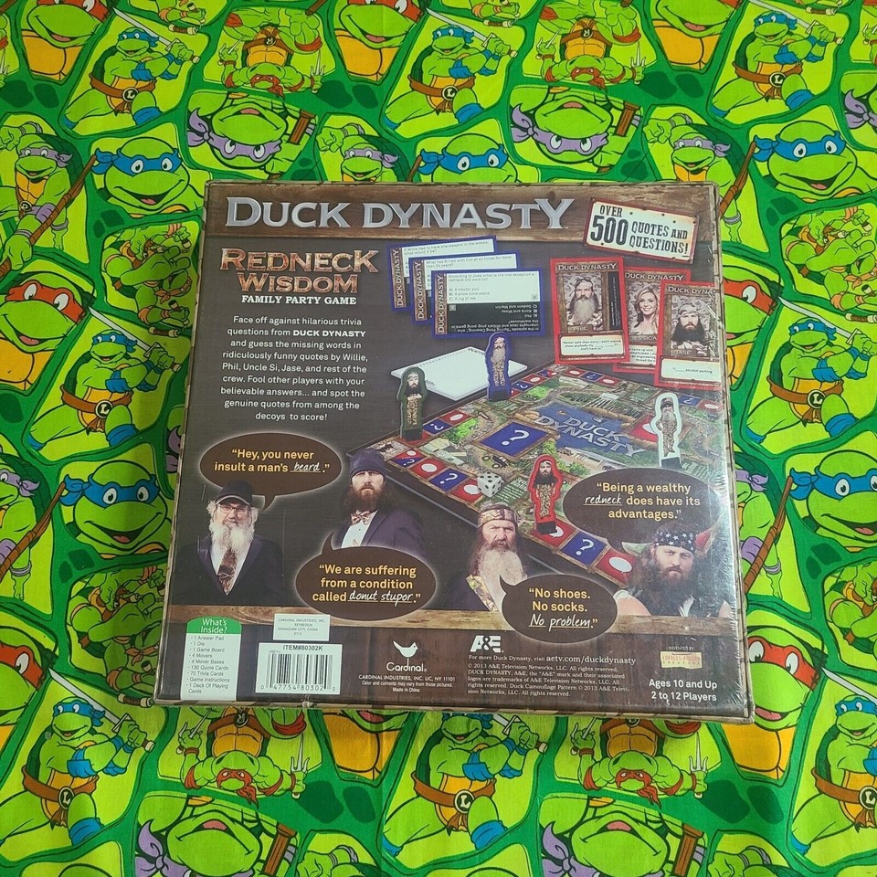 Duck Dynasty, Redneck Wisdom/Family Party Game, 500+ Quotes & Questions ...