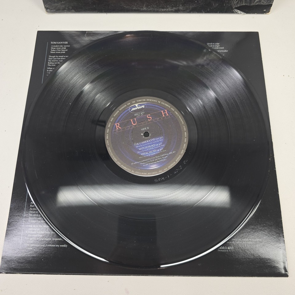 RUSH Moving Pictures Album LP Record 1981 Mercury Records SRM-1-4013 ...