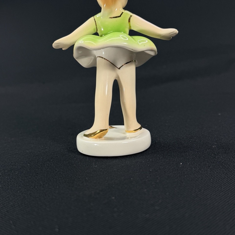 Josef Originals Dakin Ballerina Green Tutu Girl Figurine | eBay