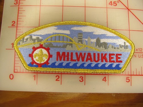 Milwaukee Council CSP collectible ss back patch (g74) | eBay