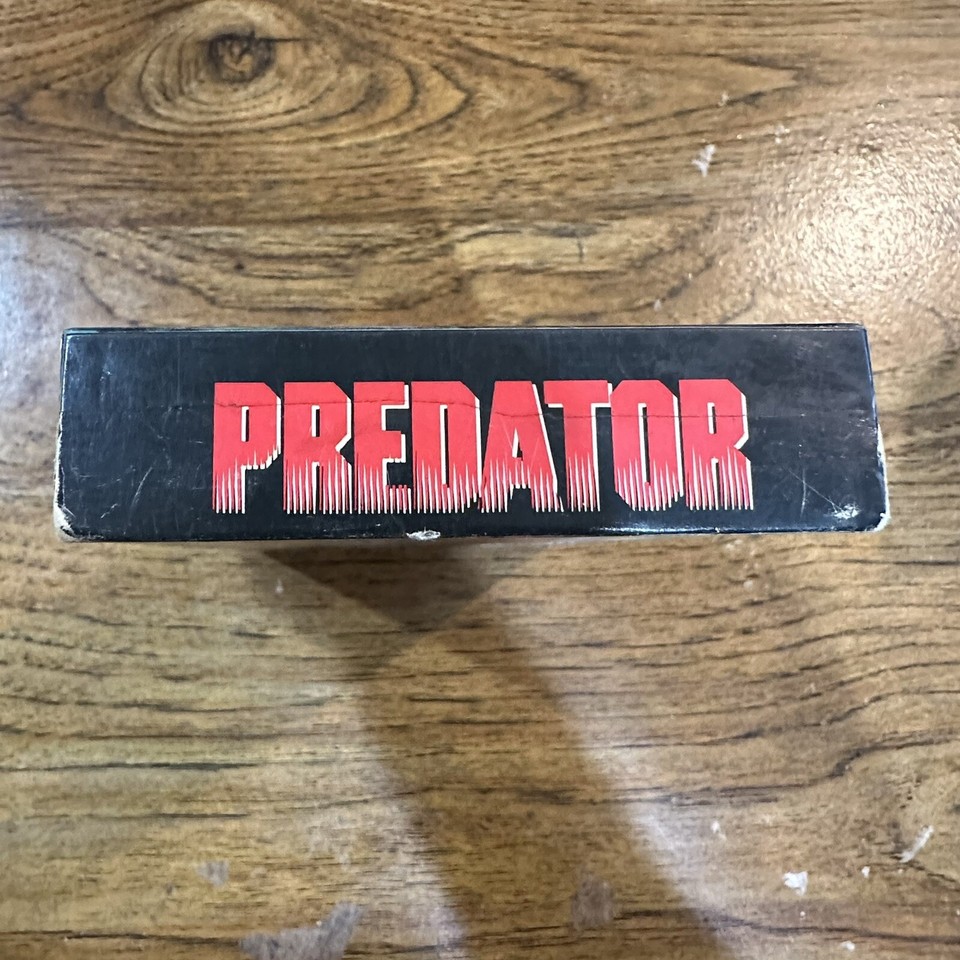Predator VHS Horror Action Sci-Fi Arnold Schwarzenegger Fox Video 1991 ...