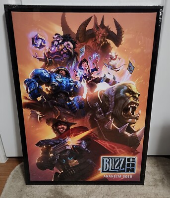Blizzard Blizzcon 2018 Key Artwork Canvas Artwork 180/625 | eBay