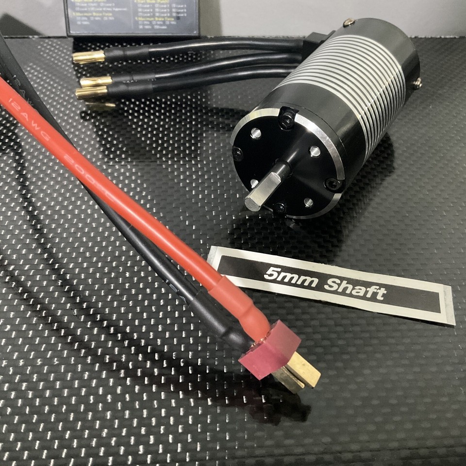 SC8 120A 3670 2900KV Brushless ESC Motor Combo For Arrma 1/10 BLX Truck ...