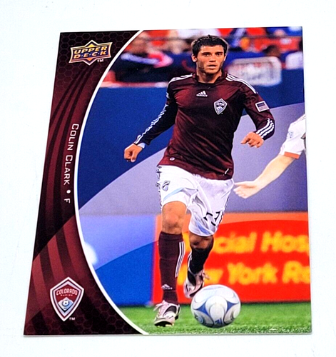 2010 Upper Deck MLS Soccer Colin Clark Colorado Rapids #27 Trading Card ...