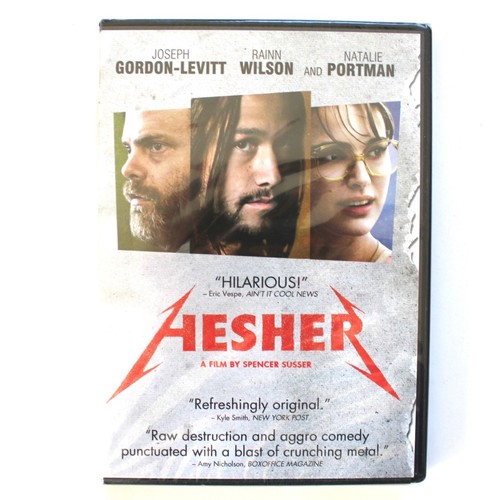 NEW! Hesher DVD Movie Natalie Portman Rainn Wilson Joseph Gordon-Levitt ...