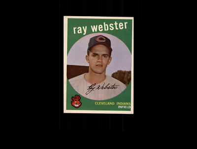 1959 Topps 531 Ray Webster RC EX-MT #D598931 | eBay