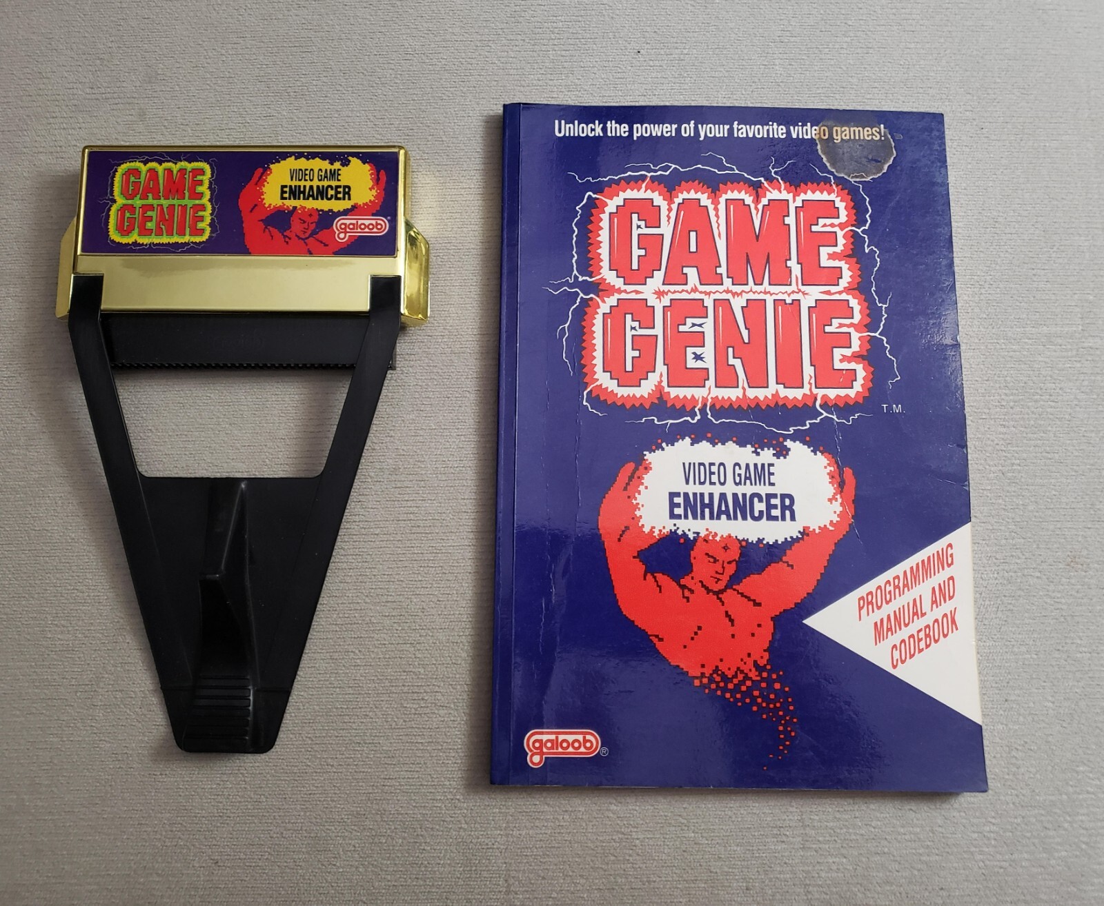 Galoob Game Genie Enhancer and Code Book For Nintendo NES | eBay