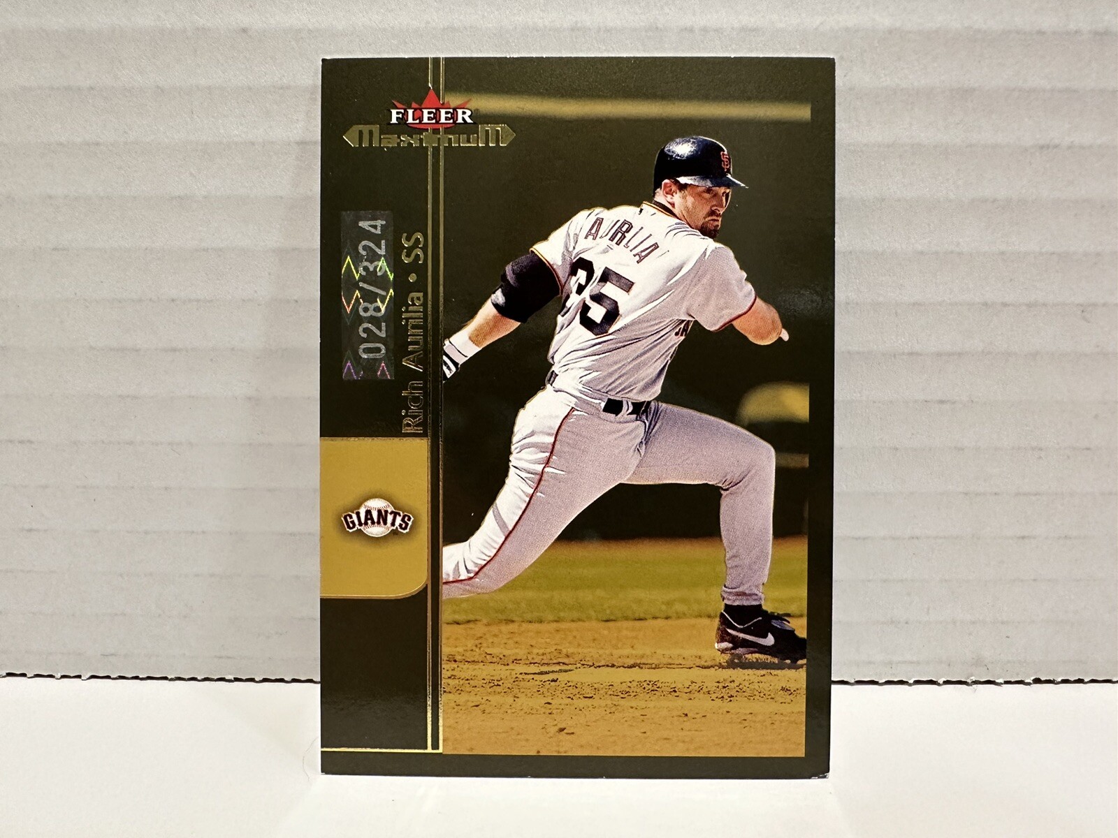 2002 Fleer Maximum To the Max /324 Rich Aurilia #131 Baseball Card MLB ...