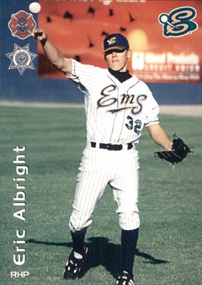 Eric Albright 2000 Grandstand Eugene Emeralds RC *AutographDen* FREE SHIP | eBay