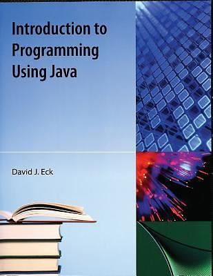 Introduction to Programming Using Java by David Eck (2009, Trade Paperback) for sale online ...