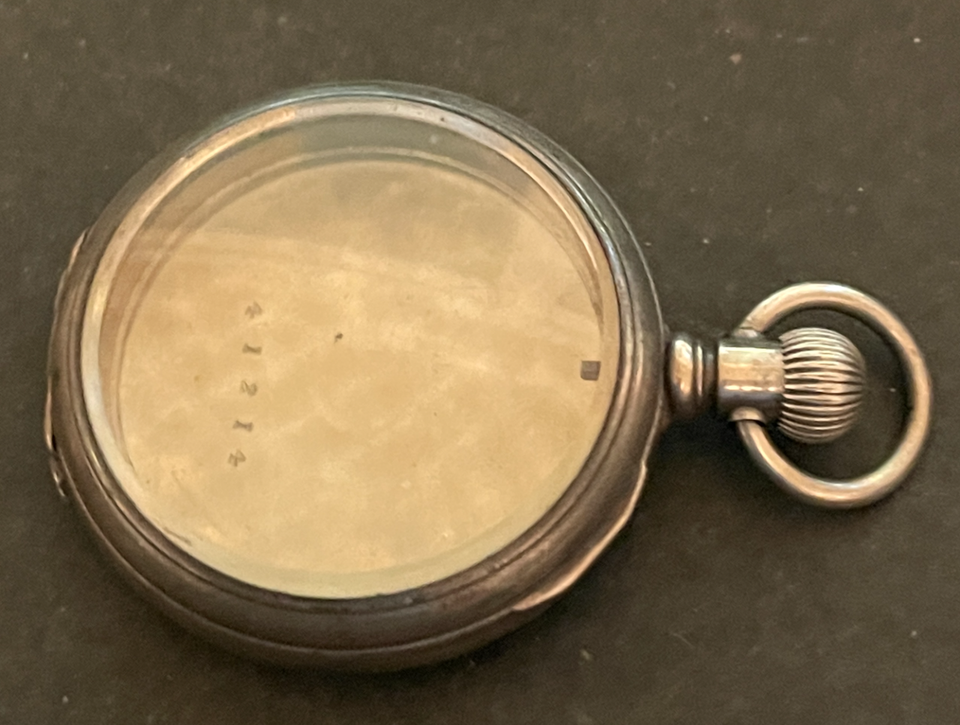 Antique Pocket Watch Case Silver Tone 52.6mm | eBay