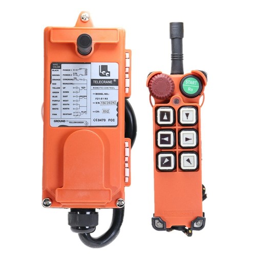 Industrial Wireless Redio Remote Control for Hoist Crane F21-E1 6Key ...