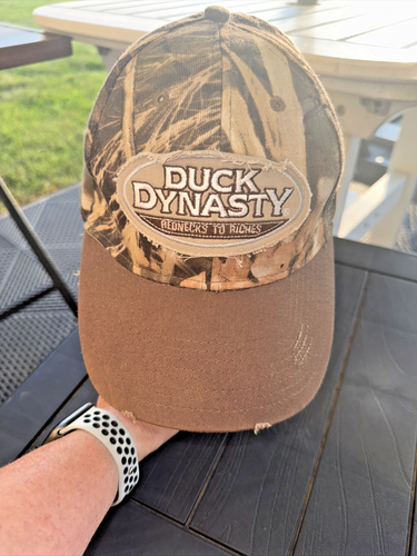 Duck Dynasty 2013 DistressCotton Camouflage Hat Cap HookLoop Rednecks ...