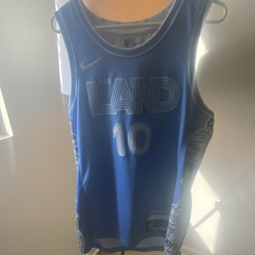Nike Cleveland Cavaliers Garland #10 City Edition NBA Jersey Blue White ...