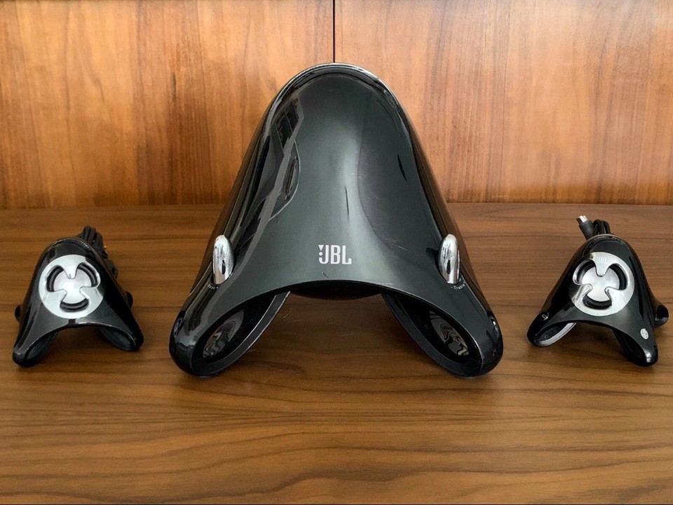JBL creature IIl black selfpowered satellite black speaker & subwoofer ...