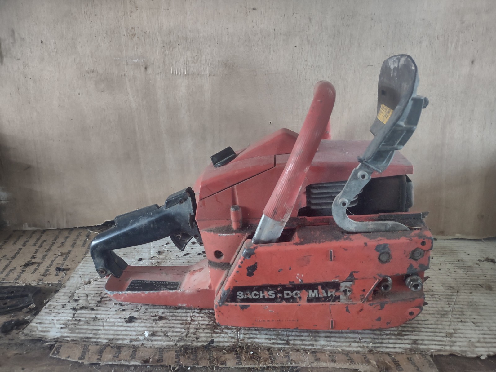 Sachs Dolmar 112 Chainsaw Power Head For Parts Or Rebuild | eBay